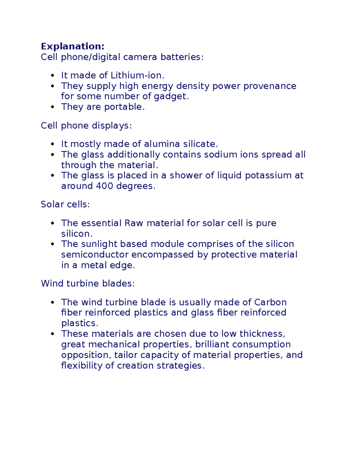 111 - Lecture notes 1 - Explanation: Cell phone/digital camera ...