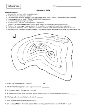 Plate Tectonics Lab - lab work - Plate Tectonics Lab Please label what ...