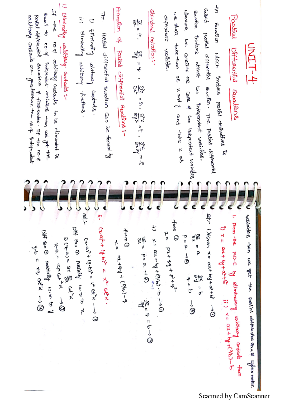 Unit 5 CVT PDE(ME) - ... - Computer Science & Engineering - Studocu