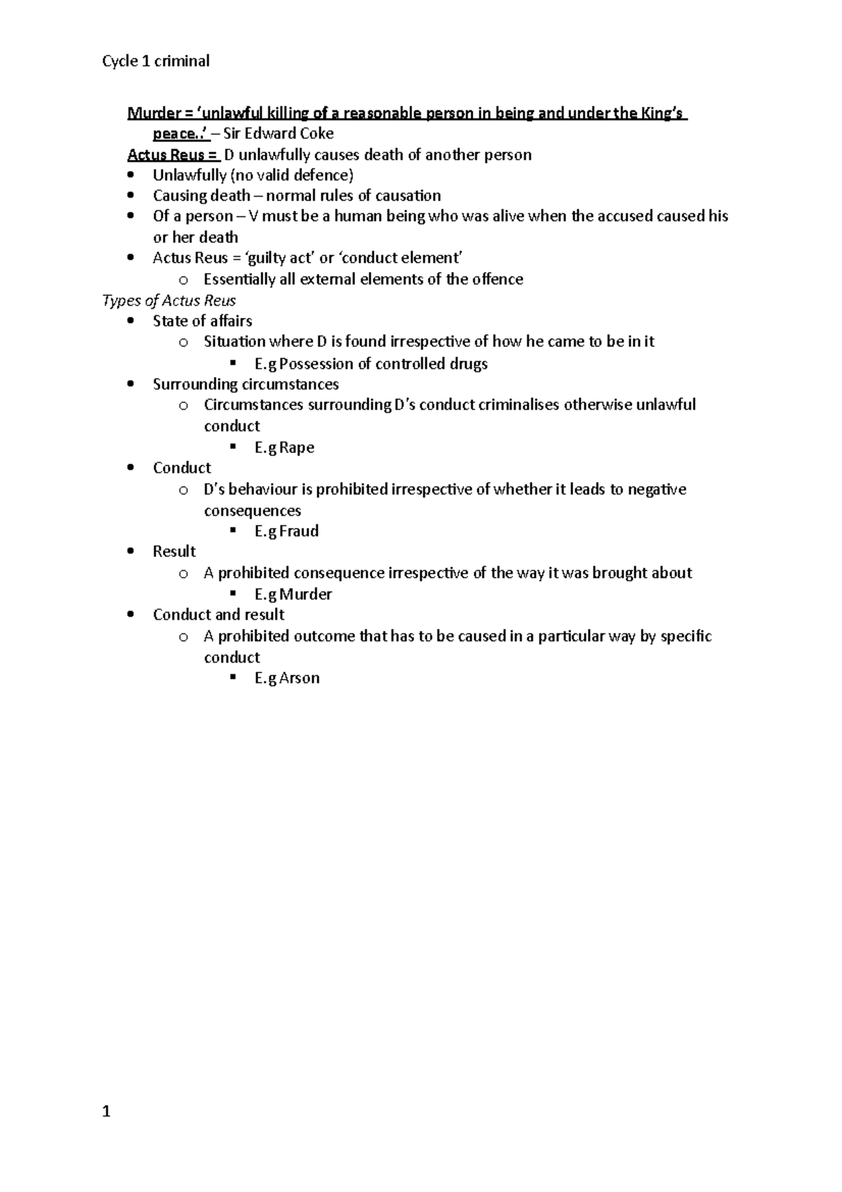 Full Cycle 1 Criminal Notes Murder unlawful Killing Of A full-cycle-1-criminal-notes-murder-unlawful-killing-of-a