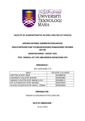 (MOHD EMIR Irfan) Assignment Declaration Form - / SAT FBM Sep 2020 ...