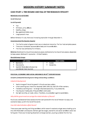 WW1 Notes - MODERN HISTORY NOTES- WW KEY TERMS War of Attrition The ...