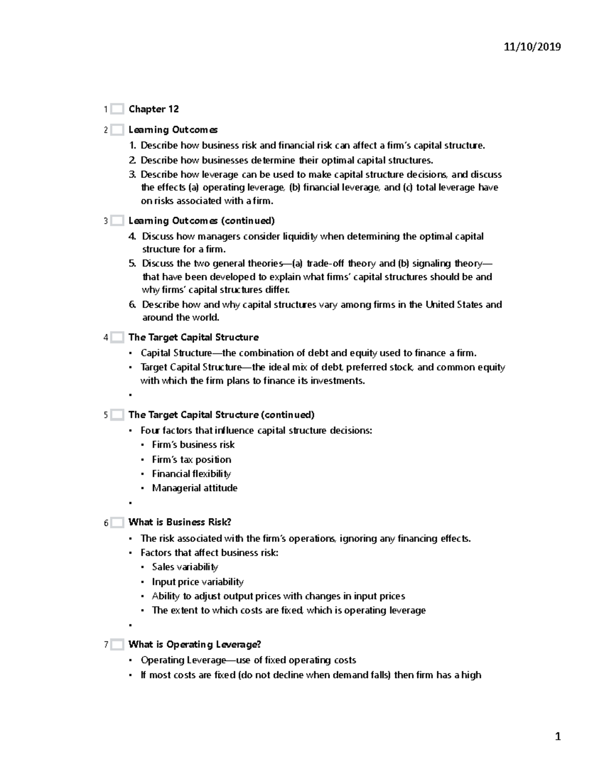 Chpt 12 Ppt Outline Lecture Notes 12 Warning Tt Undefined Function 32 Chapter 12 Learning