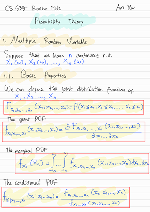 CS 539 Machine Learning - Reading Homework 2 - A Tutorial on Particle Filters - Summary of A ...