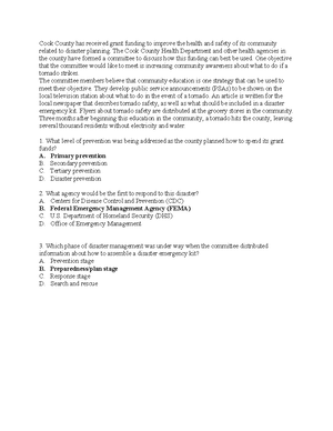 Ch. 6 case study - N?A - Ch Case Study Middletown is a city with a ...