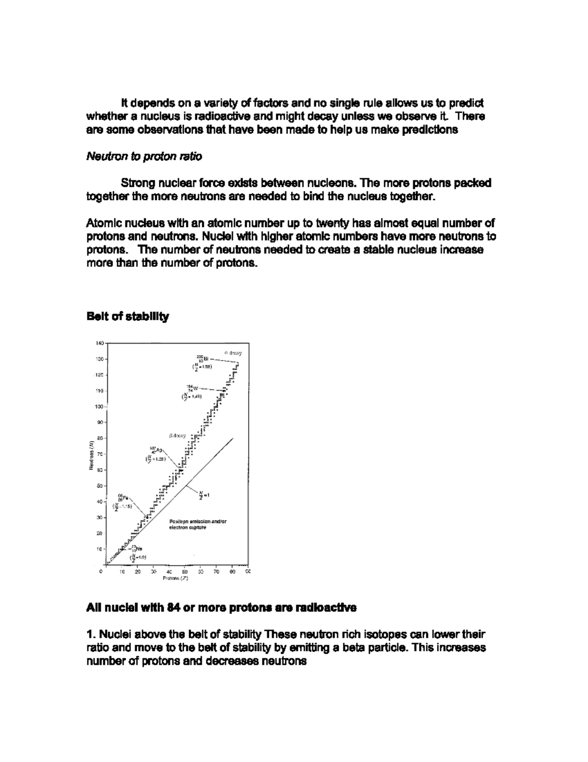 Nuclear chemistry 4 - Its lecture notes. - Inorganic Chemistry-II - Studocu