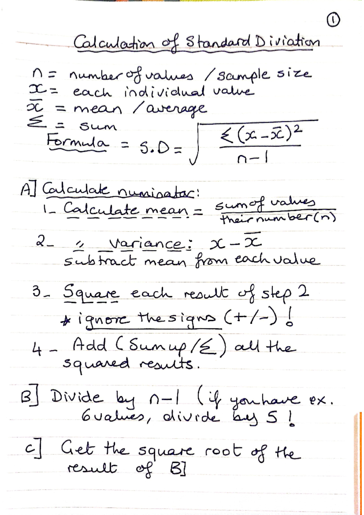 Standard Deviation - Pearson Edexcel International A Level Biology ...
