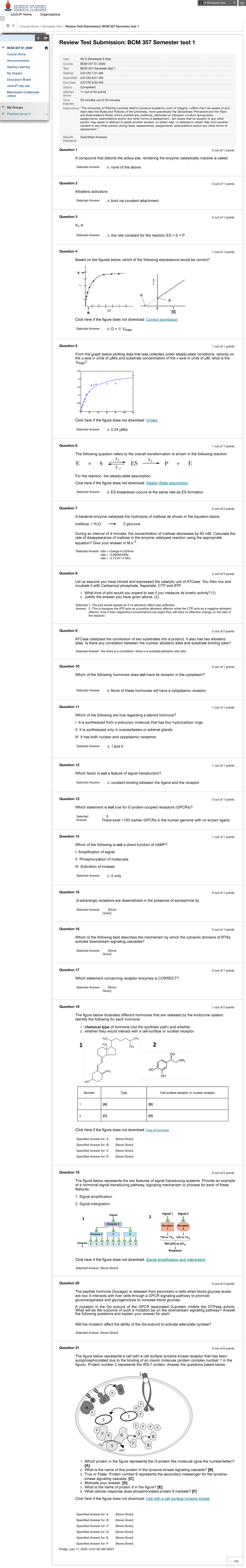 Review Test Submission BCM 357 Semester test 1 – BCM - BCM 357 S 2020 H ...