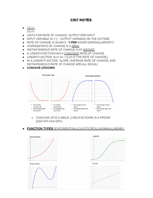 WGU - C957 - THE SELECTED GRAPHS WERE APPROVED ON FIRST ATTEMPT. - PRE-ASSESSMENT: APPLIED ...