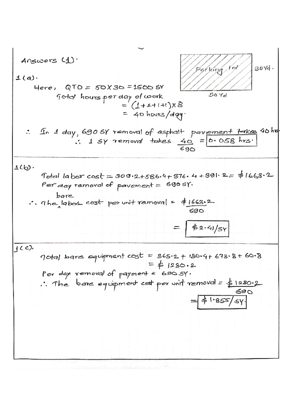 Estimating Practice - This solution includes the question of estimation ...