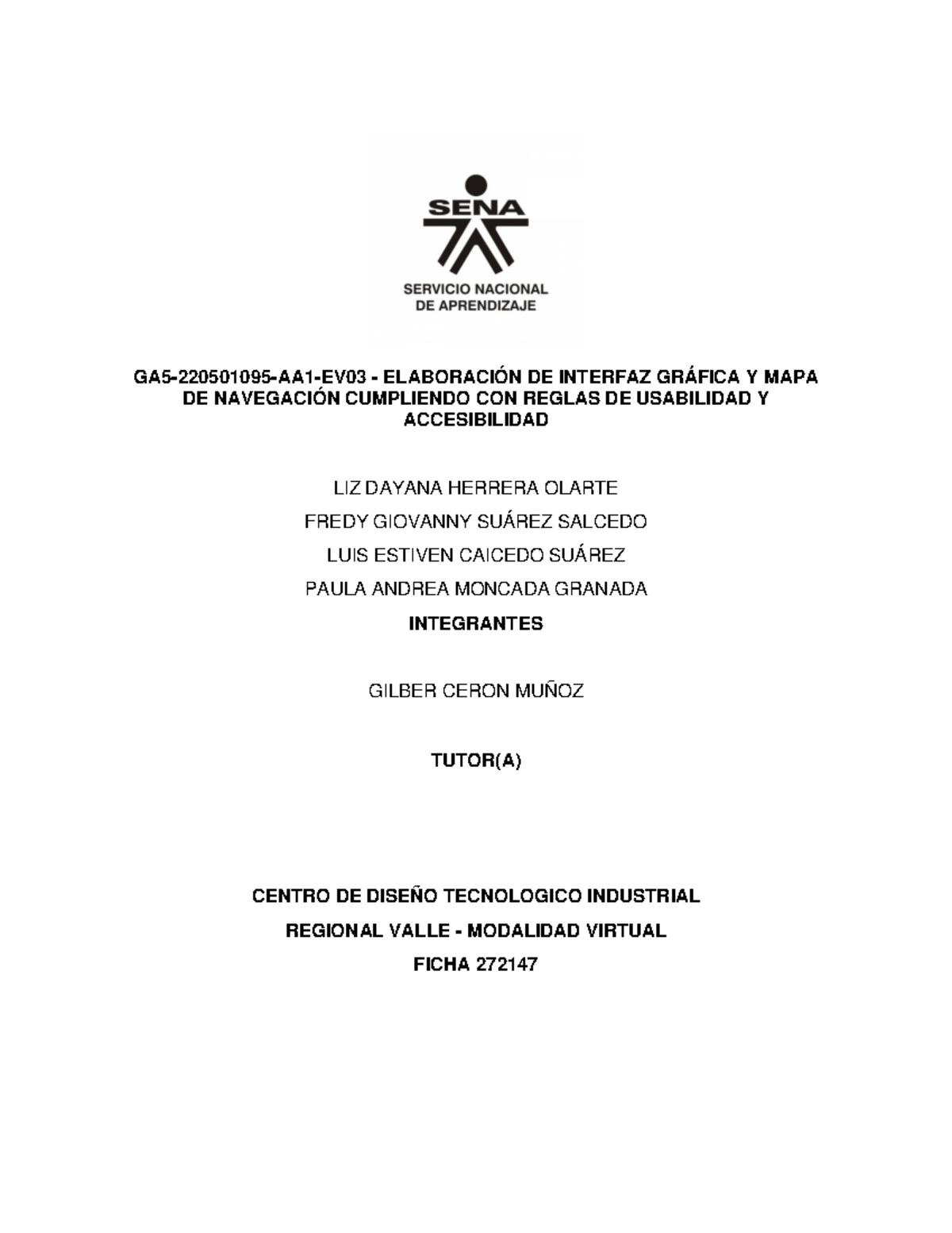 Interfaz grafica - GA5- 220501095 - AA1-EV03 - ELABORACIÓN DE INTERFAZ ...
