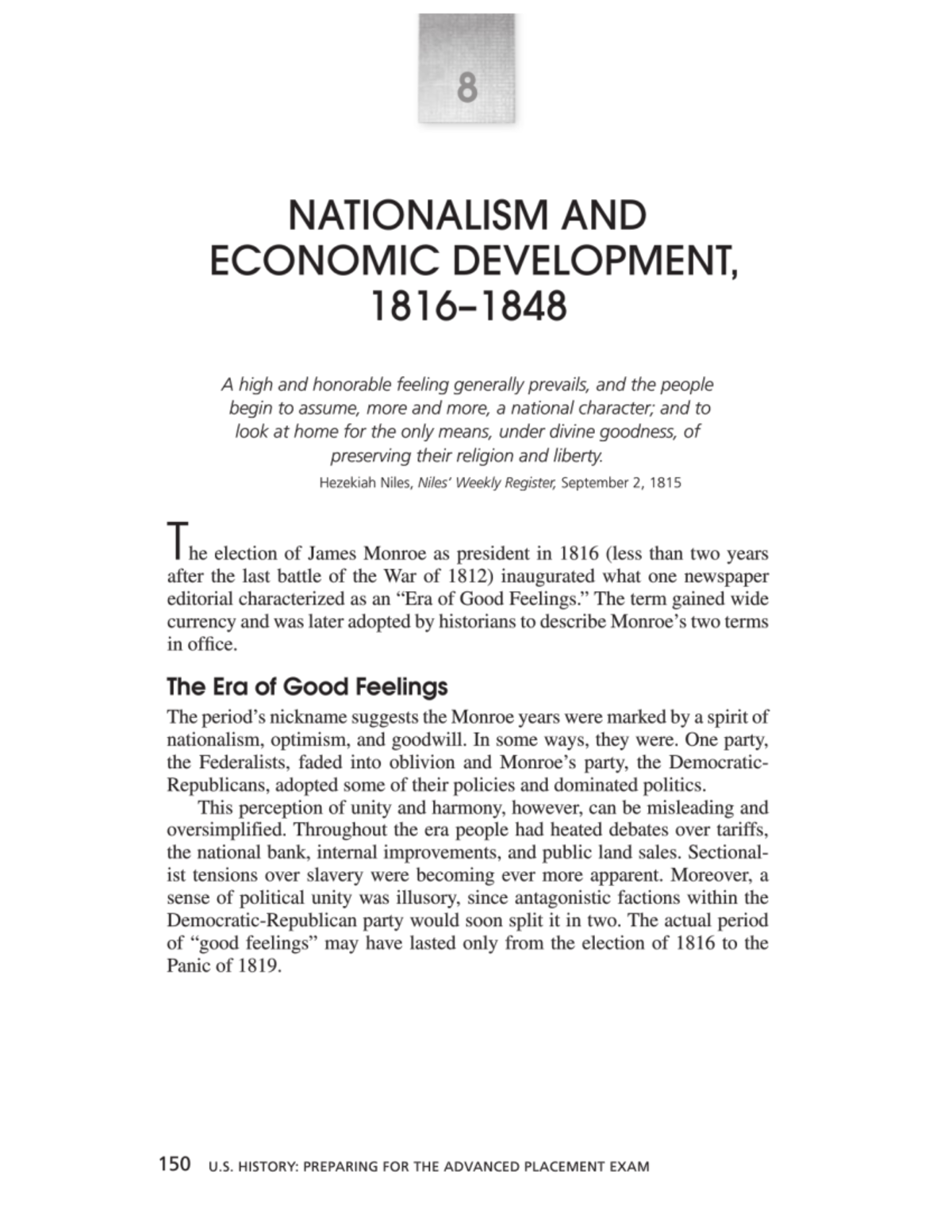 Amsco ch8 nationalism and economic development - Studocu