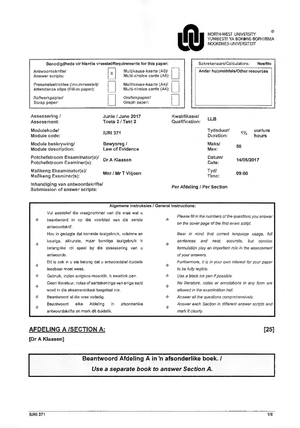 UL Prospectus 2023 - Use this to practice - MC/PC/VTC 16 IURI 273 - NWU ...