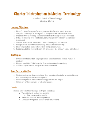 Chapter 3- Skeletal System Notes - Chapter 3: Skeletal System Grade 12 ...