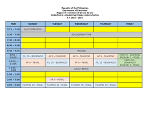 Speech - Paggawa ng Talumpati - Good morning to the wonderful members ...