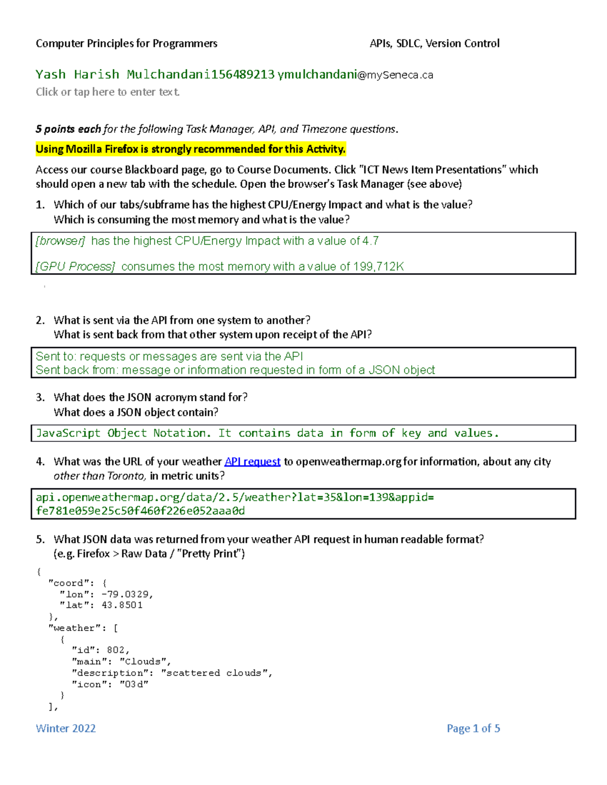 CP4P Week6 Activity - week 6 assignment - Yash Harish Mulchandani ...