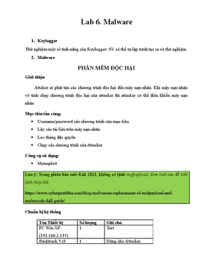 LAB - Chapter 13 - Network Scan - Nmap - Lab 09: NMap Lab Exercise 1 ...