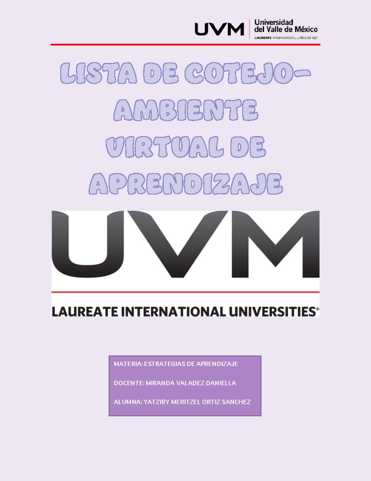 Actividades de plataforma - MATERIA: ESTRATEGIAS DE APRENDIZAJE DOCENTE ...