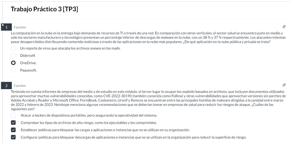 TP3 al 85 - Computacion en la Nube - Studocu