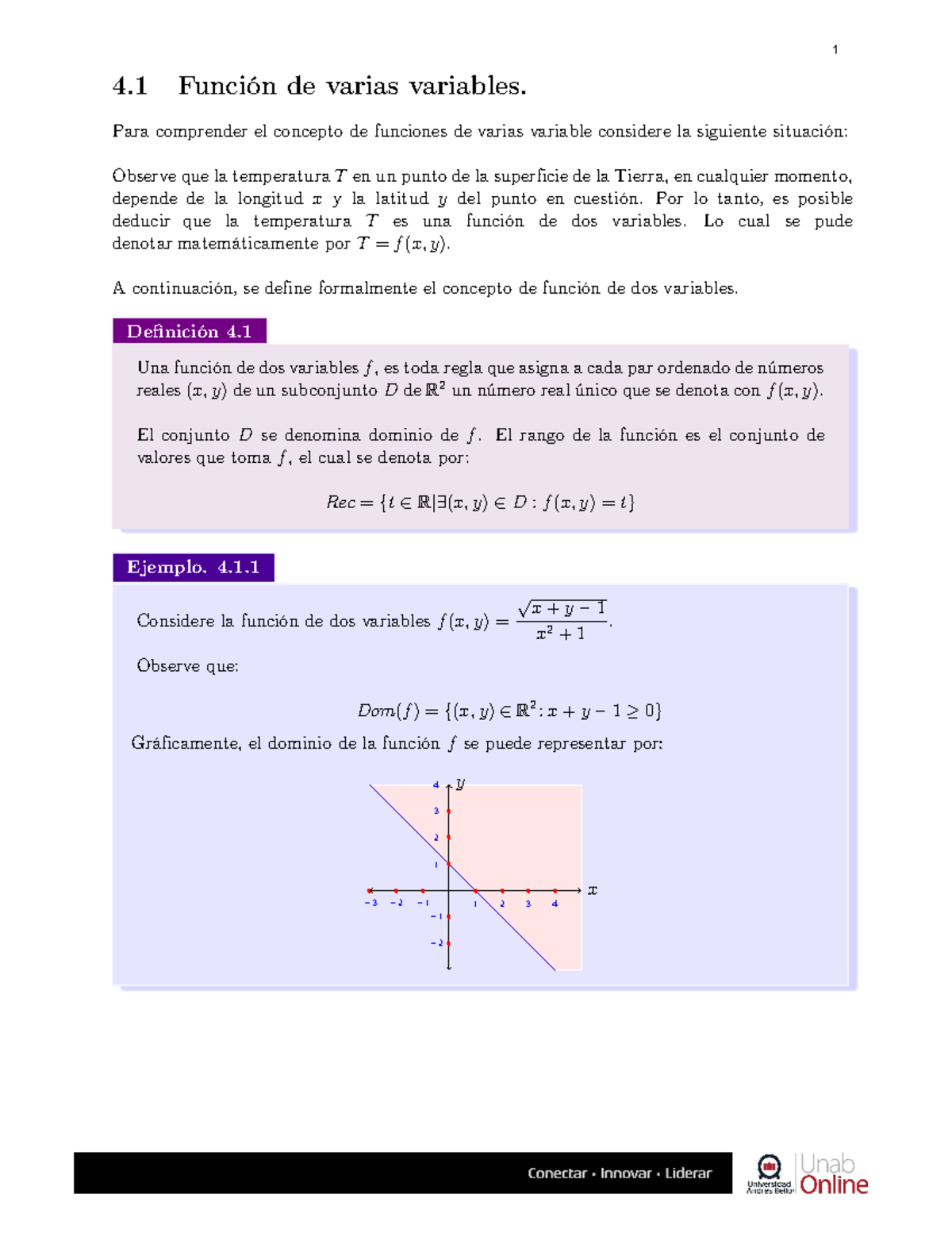 Varias Variables- Derivadas Parciales - 4 Función de varias variables. Para comprender el ...