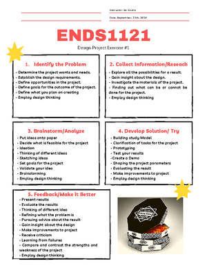 Execise#2 Pale Table - Exercise#2 - Design and Build ENDS1121 - NAIT ...