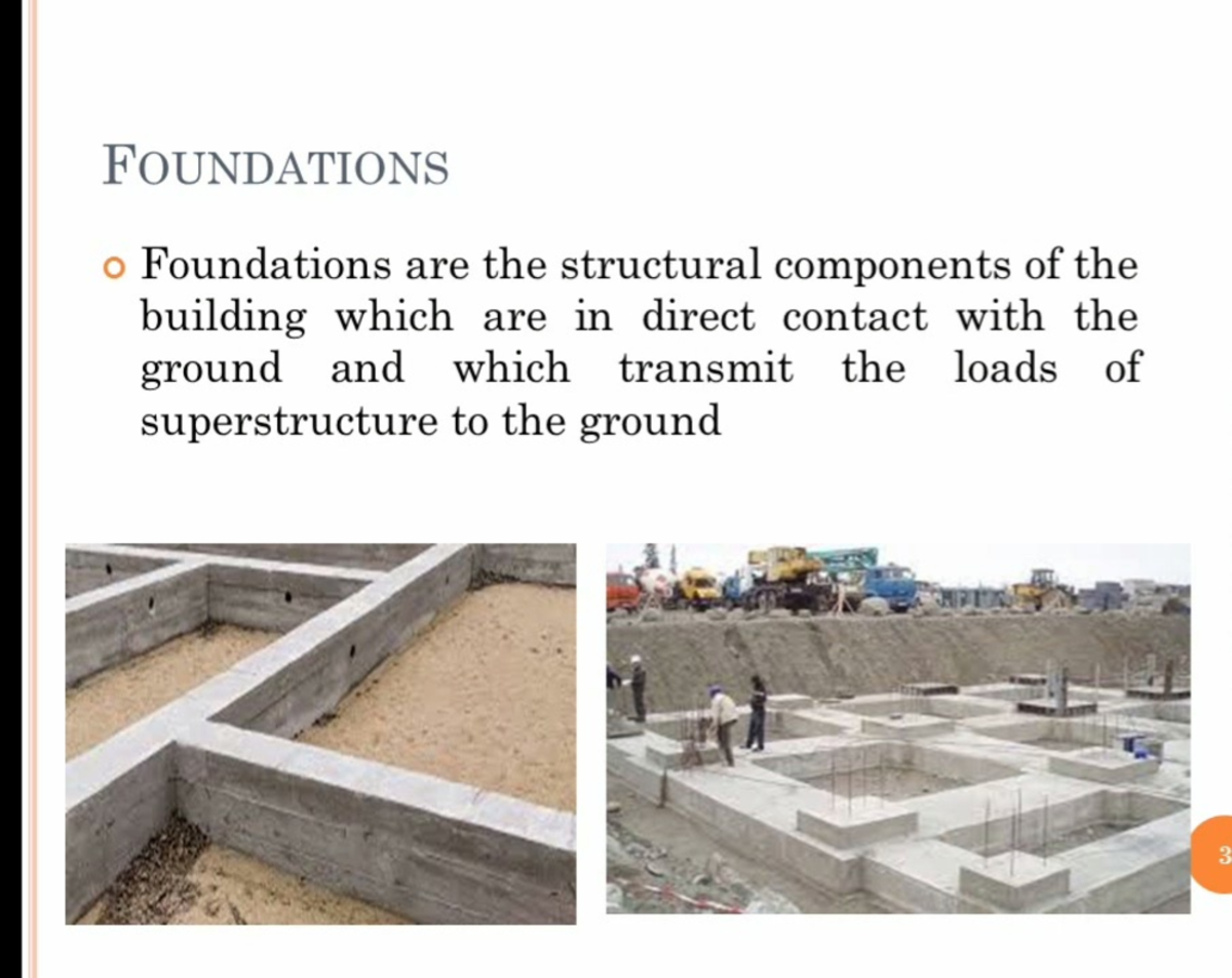 Types of Foundation - Brief Notes - Basic Civil Engineering - Studocu