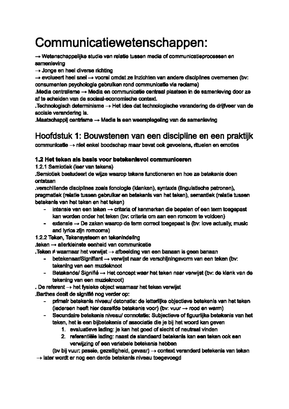 Test com - communicatie sam - Communicatiewetenschappen ...