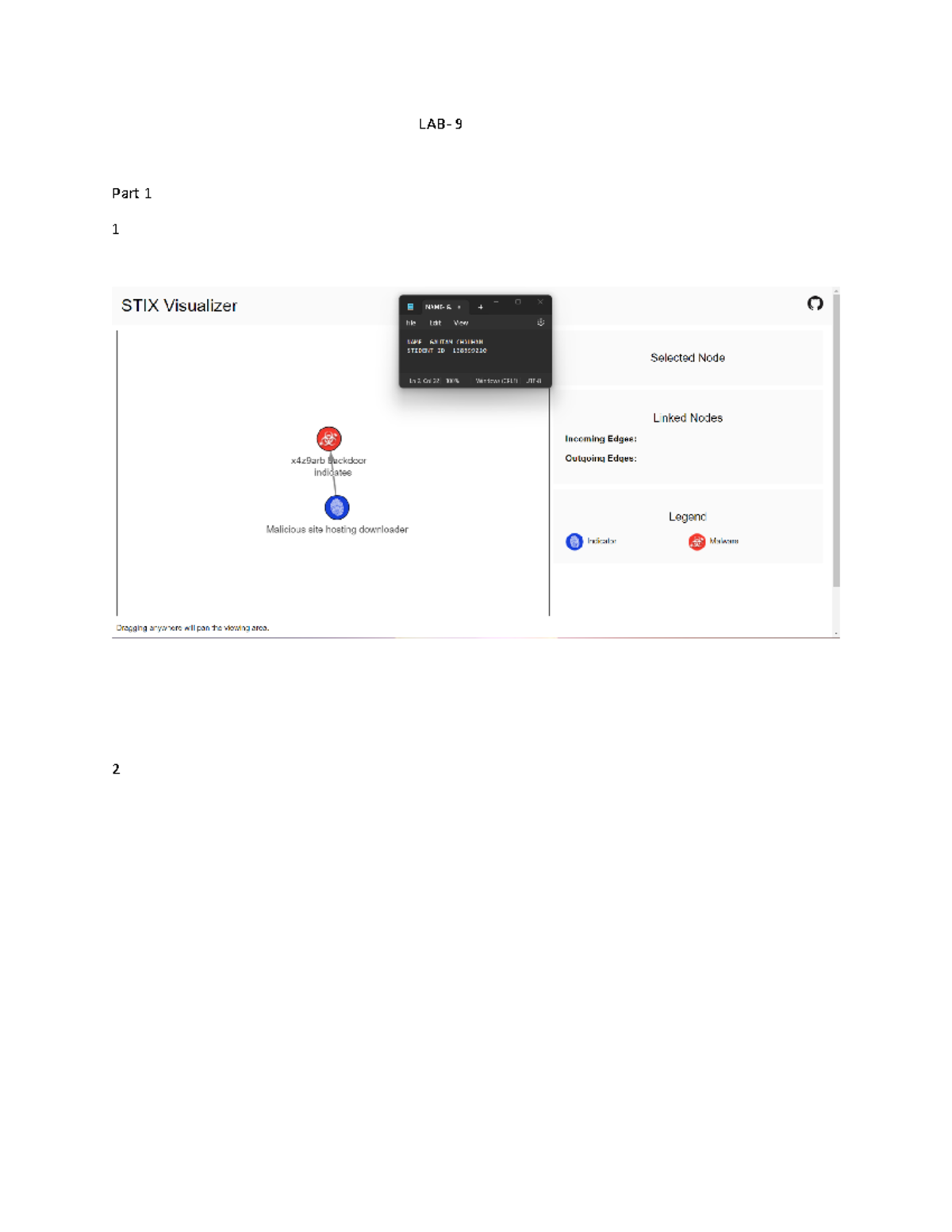 SEC320- LAB9 - full explained - SEC320 - Part LAB- Part Part - Studocu