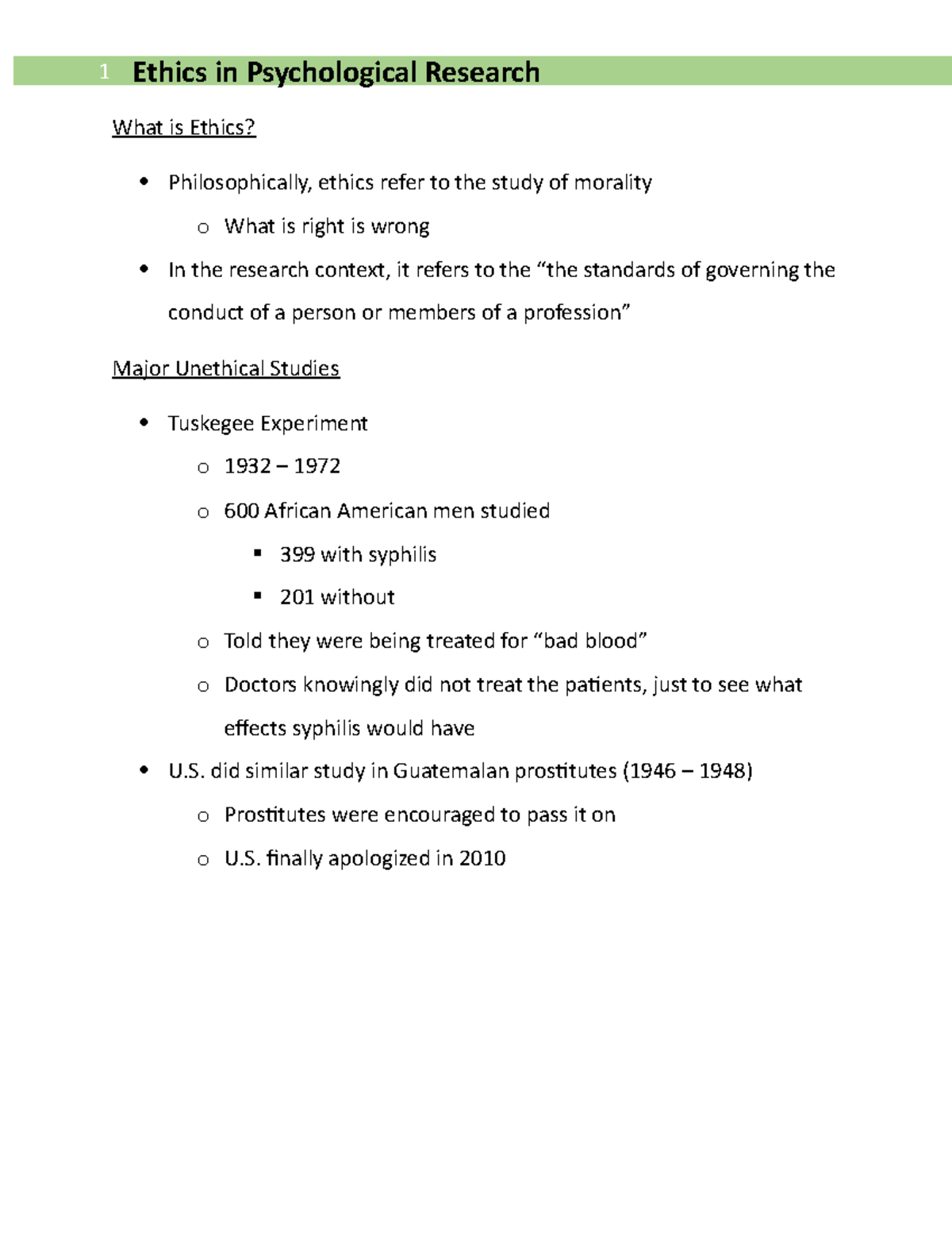 Ethics in Psychological Research - What is Ethics? Philosophically ...