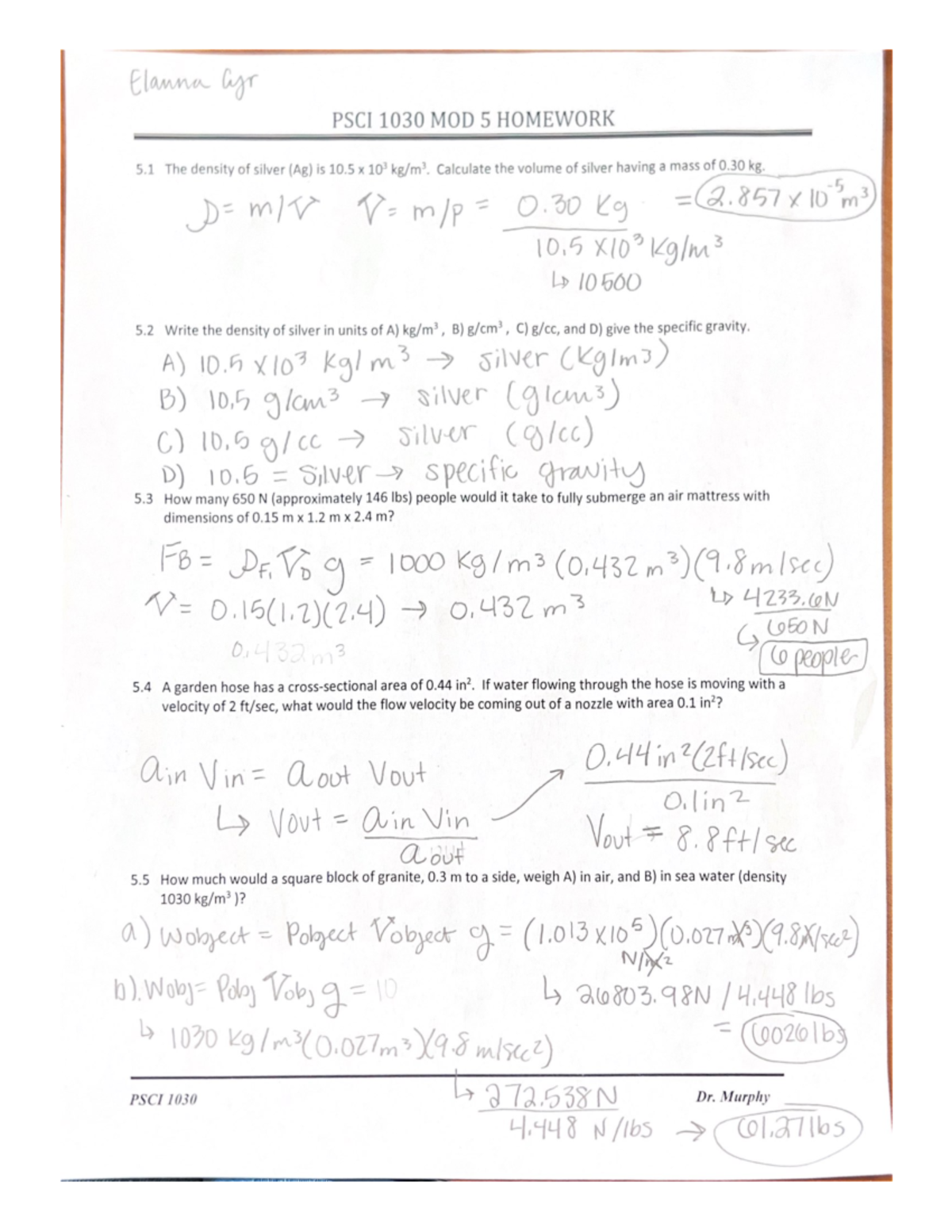 PSCI 1030 MOD 5 Homework - PSCI 1030 - Studocu