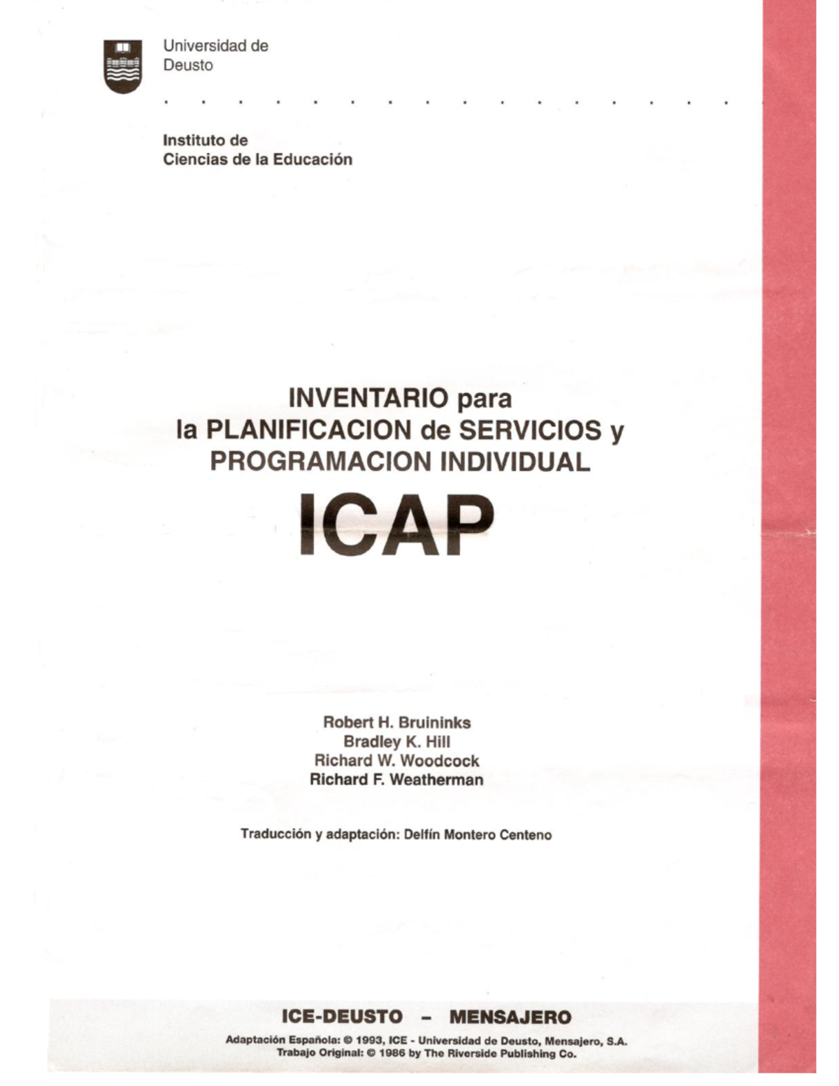 Icap - material - Psicología - Studocu