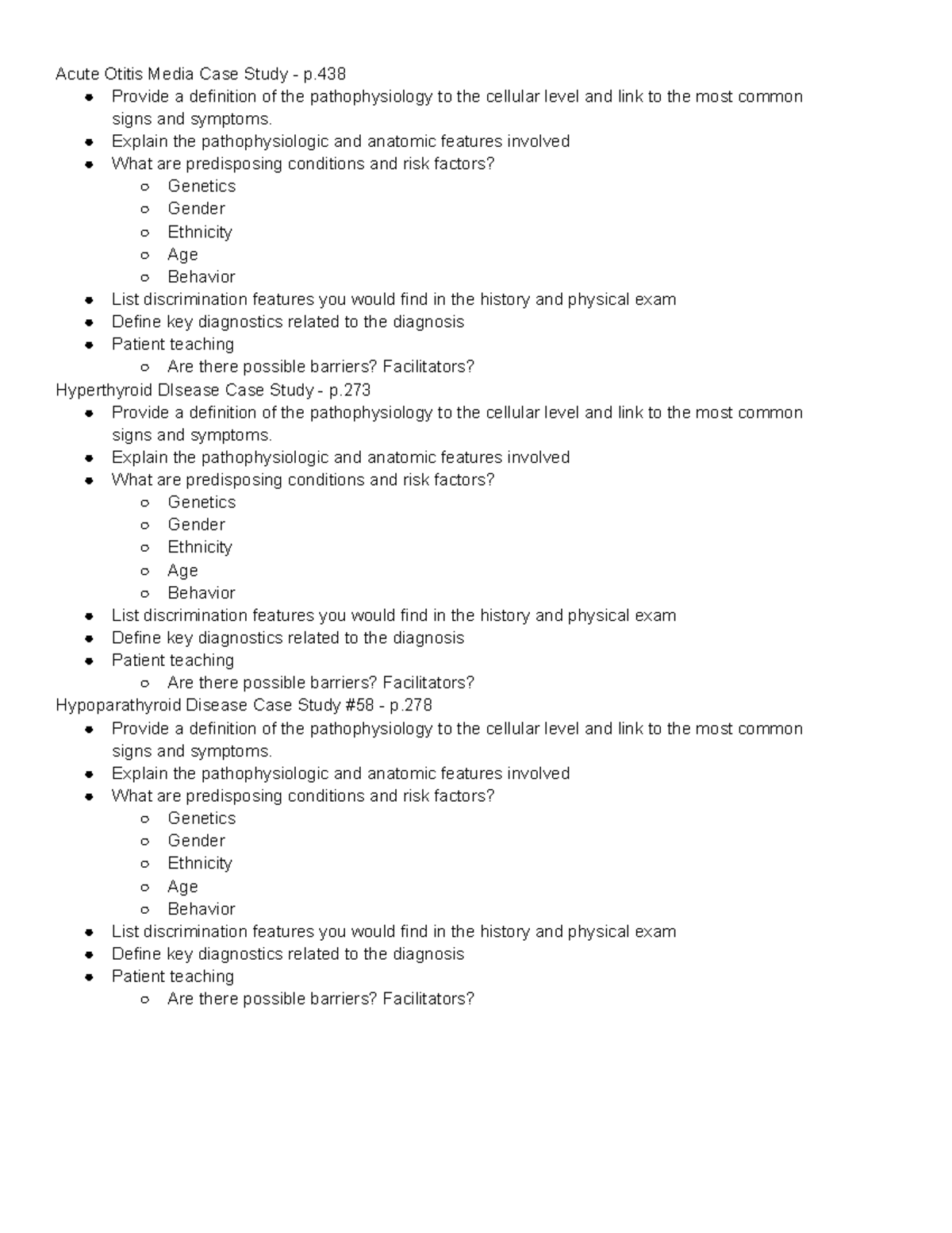 Unit 3 Case Studies - Mrs. Jenna Kenner - Acute Otitis Media Case Study ...