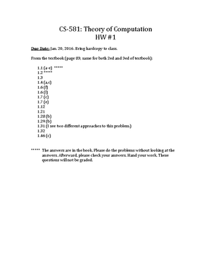 [Solved] Operation F Let us define a unary operation F on languages as - Theory Computation (CS ...