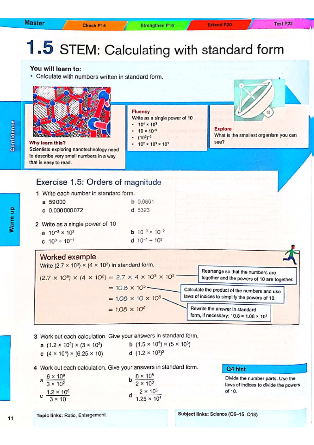Calculating with standard form - pages 1 - Fundamento de Matemáticas ...