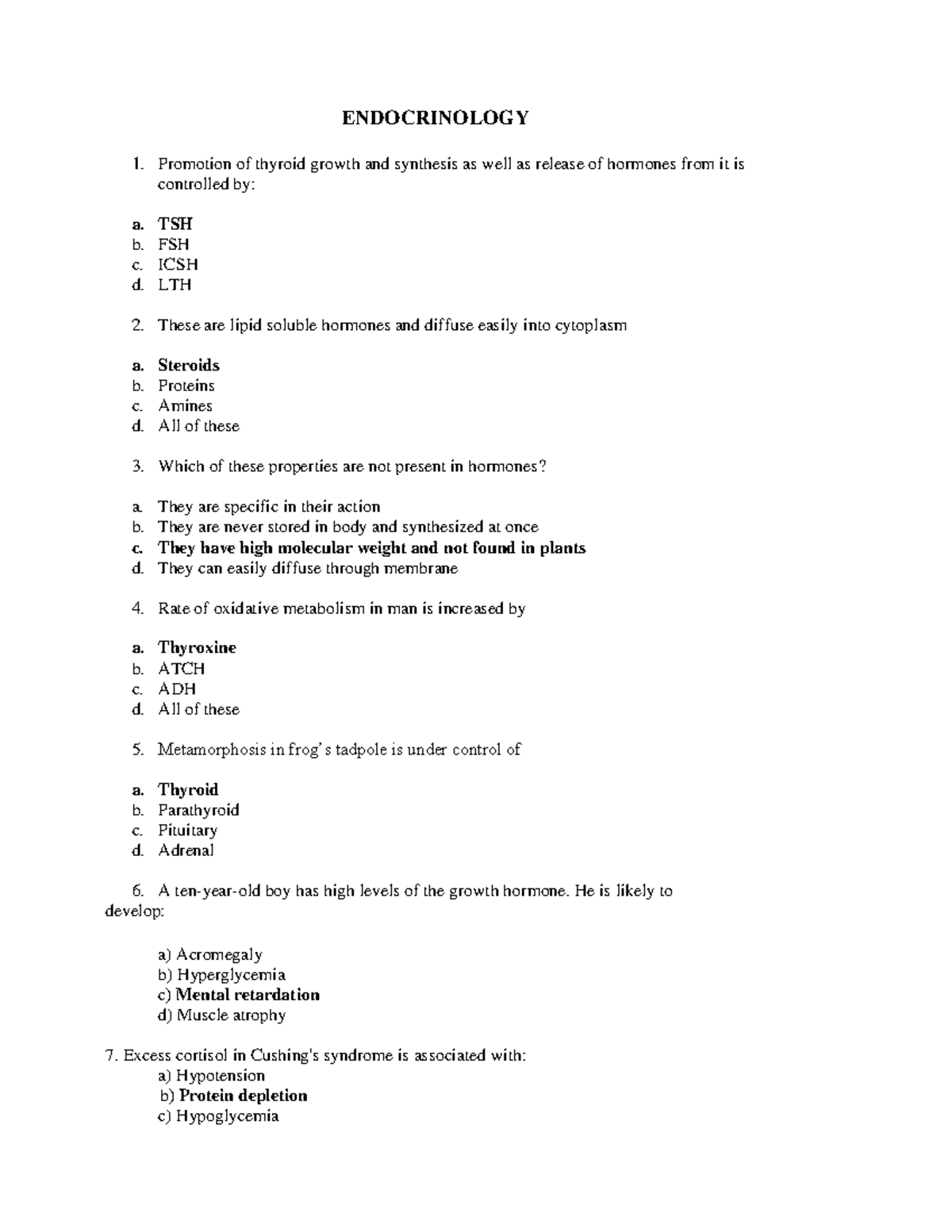 Endocrinology-1 - Notes on endocrine system and function ...