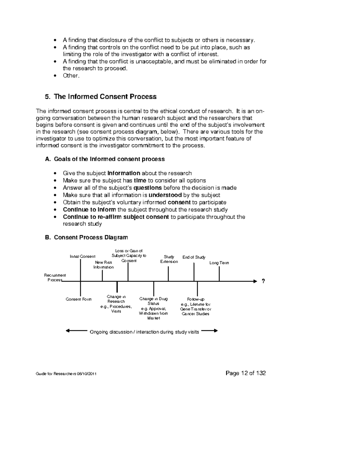 Informed Consent Process - A finding that disclosure of the conflict to ...
