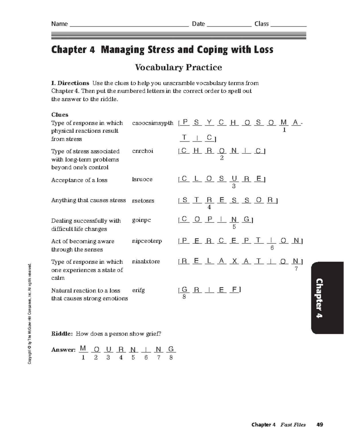 Ch.+4+Voc - Chapter worksheet - Copyright © by The McGraw-Hill ...