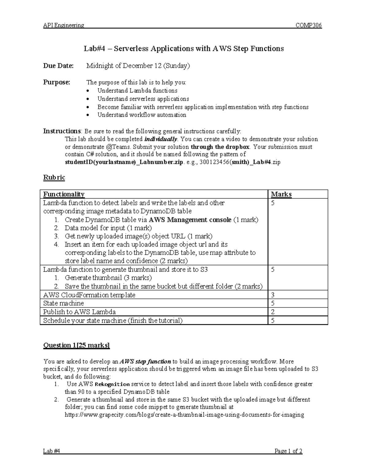Practice Assignment Programming Comp308 2022 Api Engineering Comp Lab 4 Page 1 Of 2 Lab4