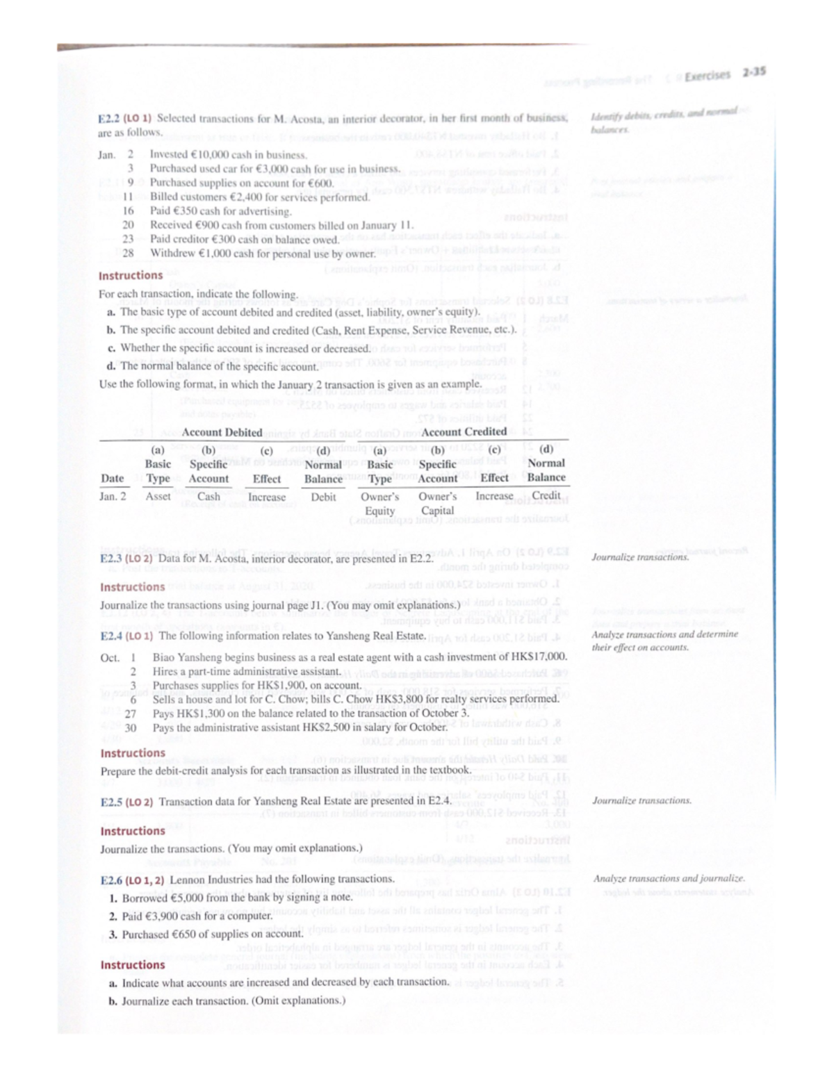 Chapter 2 Problems - financial reporting - MIU - Studocu