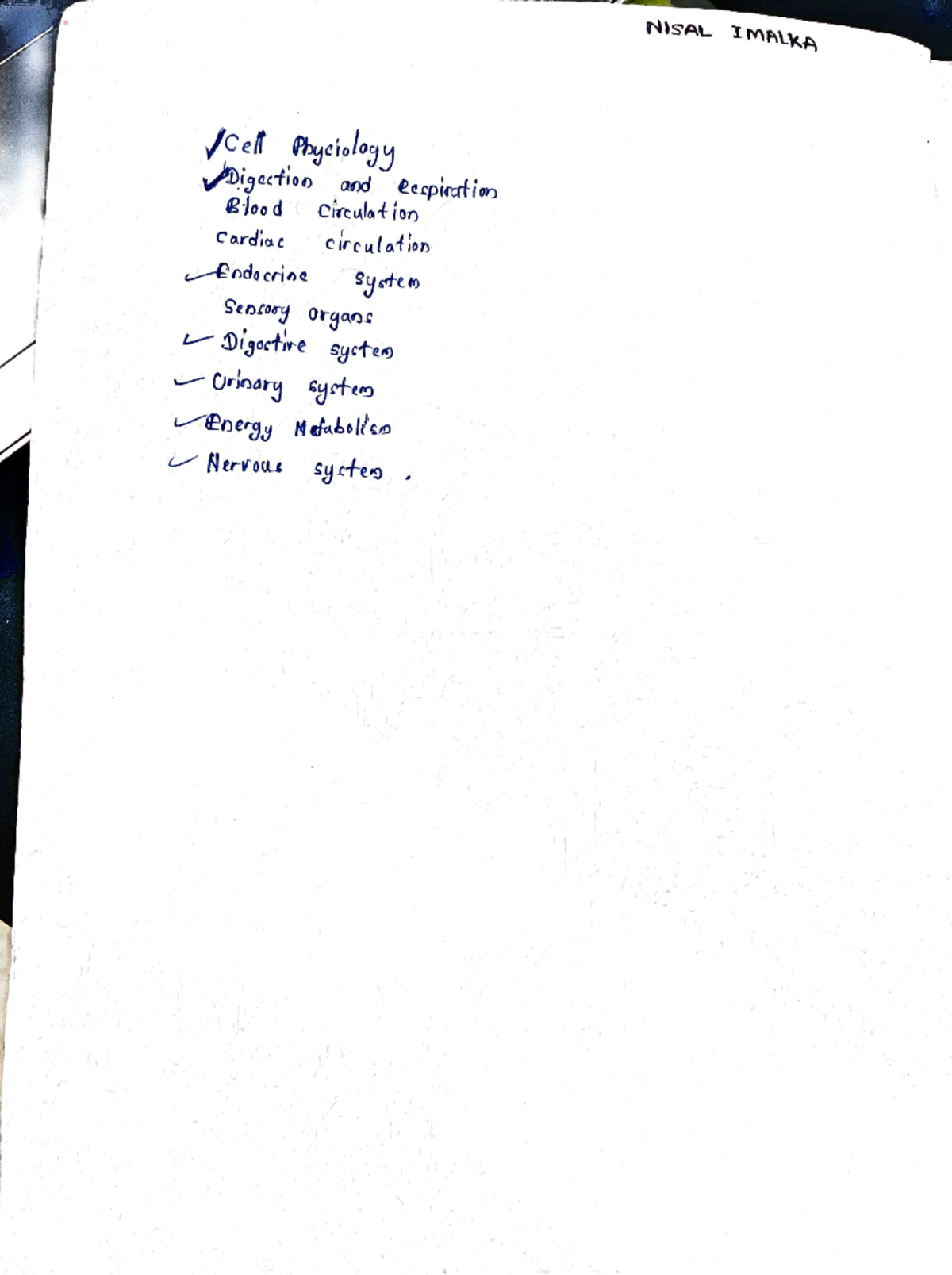 Physiology Pretext BOOK-New - NISAL IMALKA Cell Phyciology Digection ...