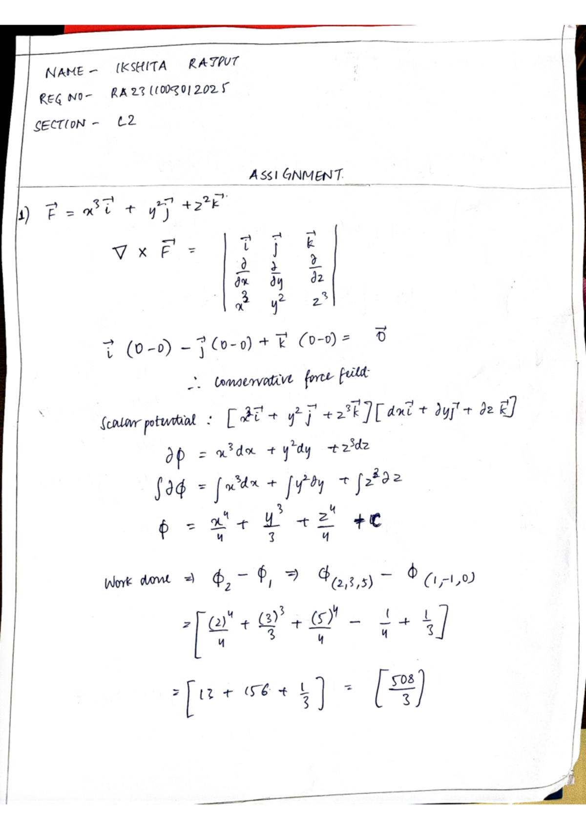 Maths assignment 3 - B.Tech (CSE) - Studocu