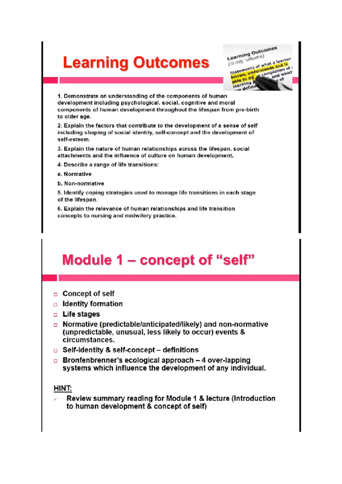Exam Prep Notes/Main Ideas - 401005 - Studocu