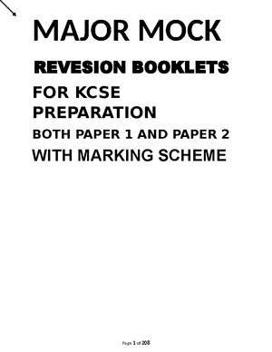 Kcseproject Manual - kcse project 2024 - THE KENYA NATIONAL ...