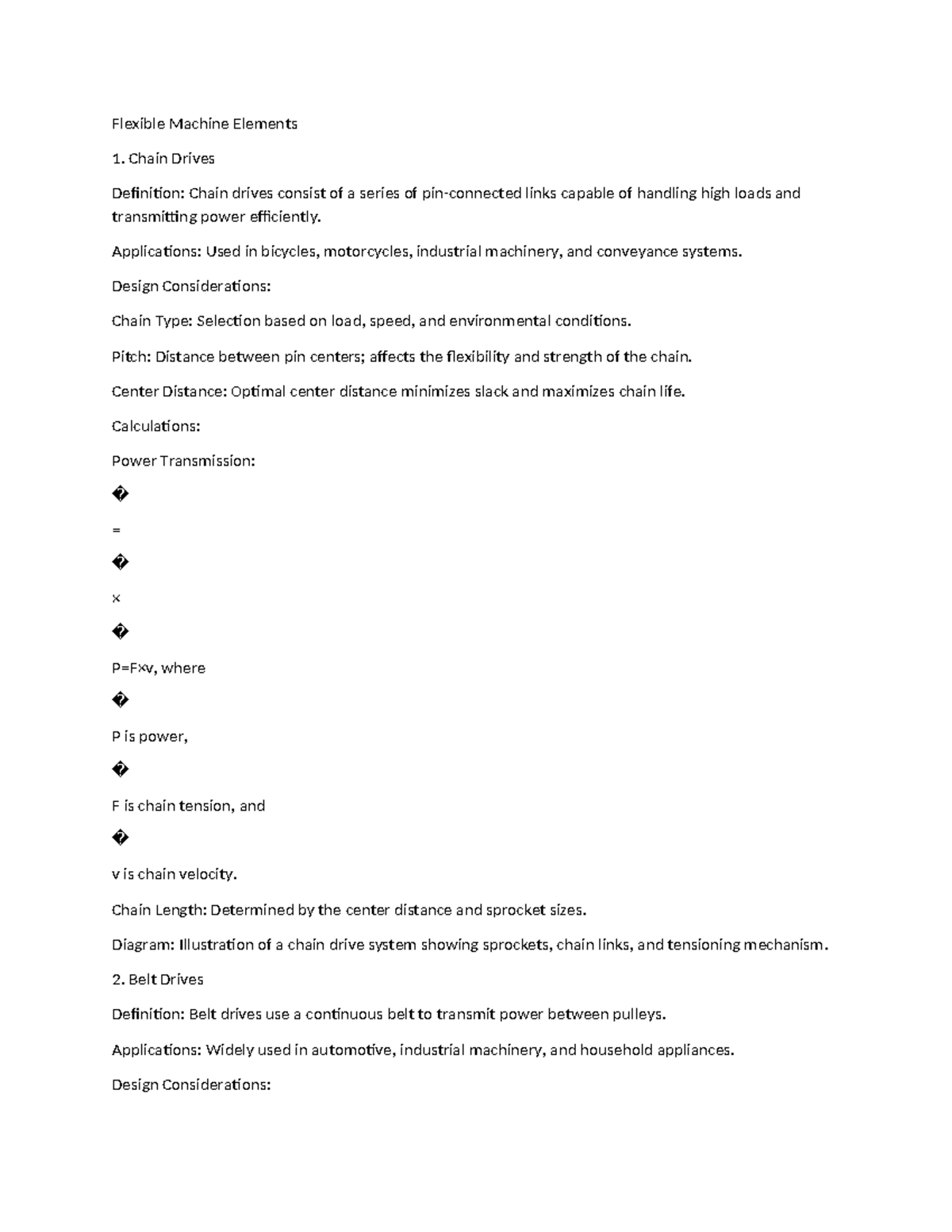 Flexible Machine Elements - Flexible Machine Elements Chain Drives ...