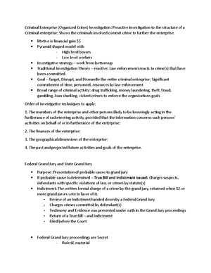 Advanced Investigative Techniques Midterm Review - Advanced Investigative Techniques Midterm ...