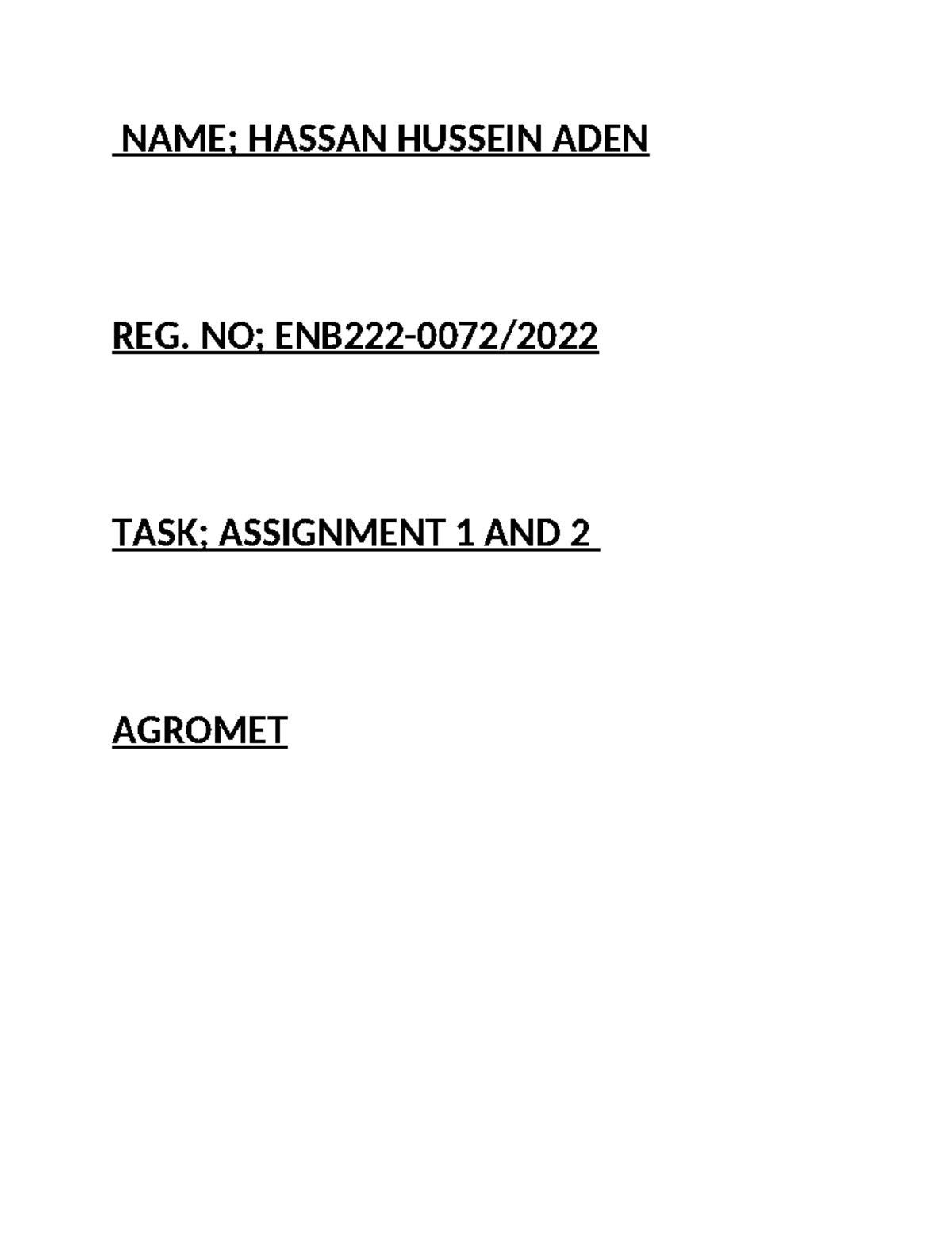 Assignment - Summary Hesi Comprehensive Review for the Nclex-Rn Examination - NAME; HASSAN ...