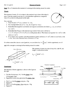 Physics I practice tests - TEST 1-PH114-SEC 102 University of South ...