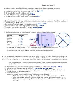 Final Check Notes - Revised - FINAL CHECK NOTES - REVISED Experiment ...