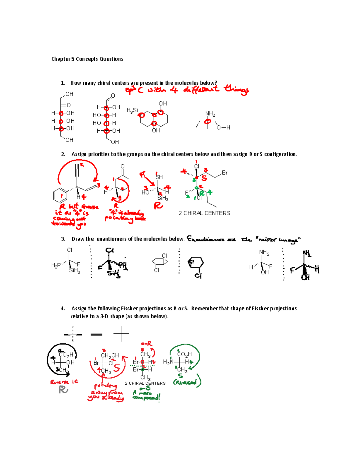 Chem241 CH 5 Solutions - Answers to hw - Warning: TT: undefined function: 32 Chapter 5 Concepts ...