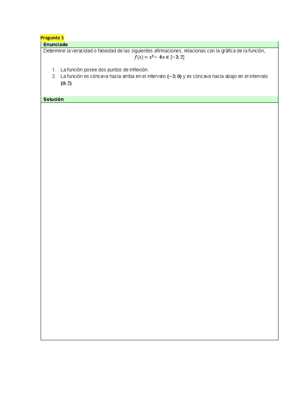 Si quieres sacar un 20 examen resuelto con una buena nota ningun error ...